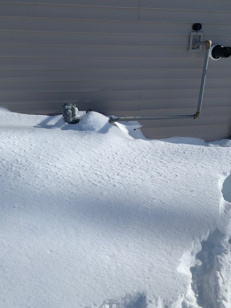 City of Cascade - Remove Snow & Ice from around Gas Meters