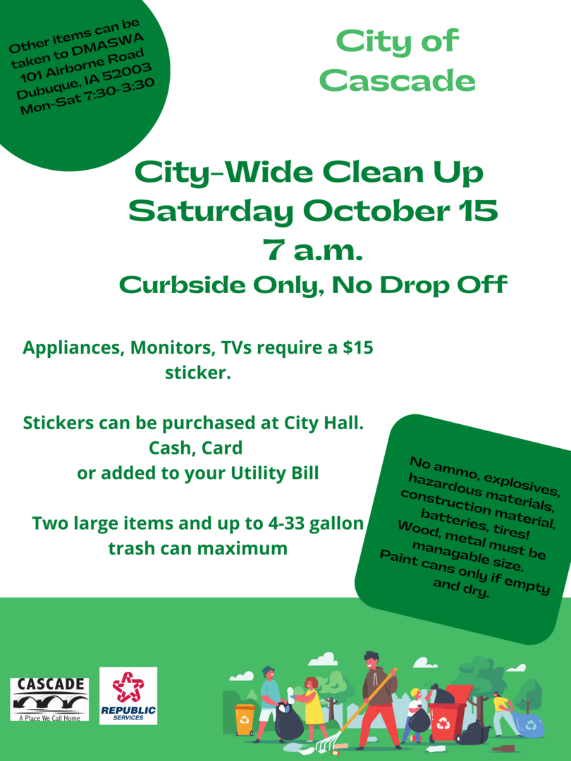 City of Cascade - Fall Clean Up